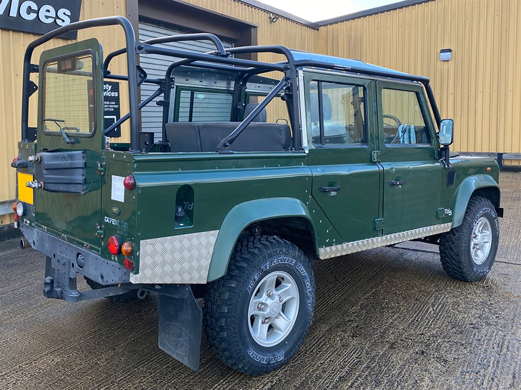 ROLL CAGE INTERNO/ESTERNO A 10 PUNTI DEFENDER 110 SOFT TOP – Aylmer Motors
